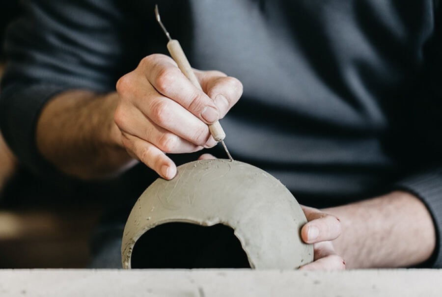 Primeros pasos en la escultura: cómo modelar barro – Rock&Tools